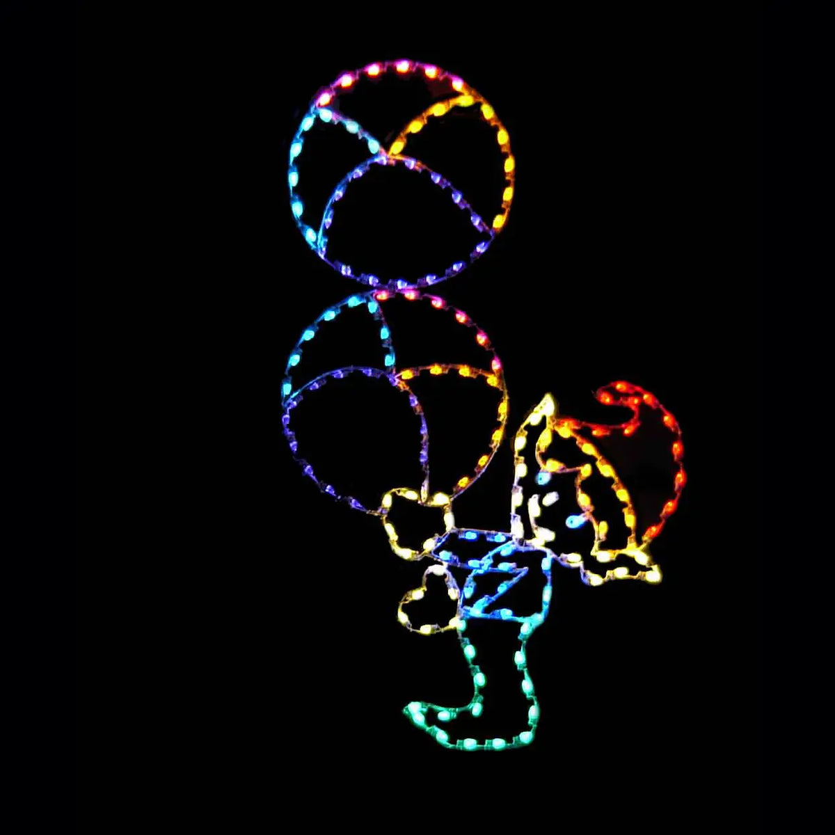 9' Elf Juggling Balls-Animated - Commercial Outdoor Christmas Yard ...