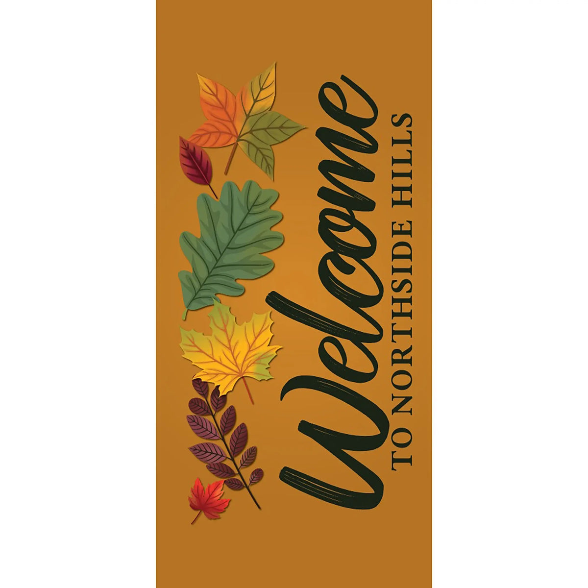 FALL-014 Fall/Autumn Pole Banner – Evangeline Specialties