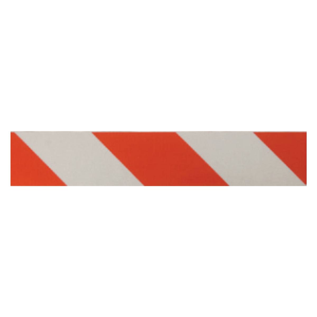 Striped Reflective Pressure Sensitive Tape- 2" X 10YDS- Red/White Stri ...