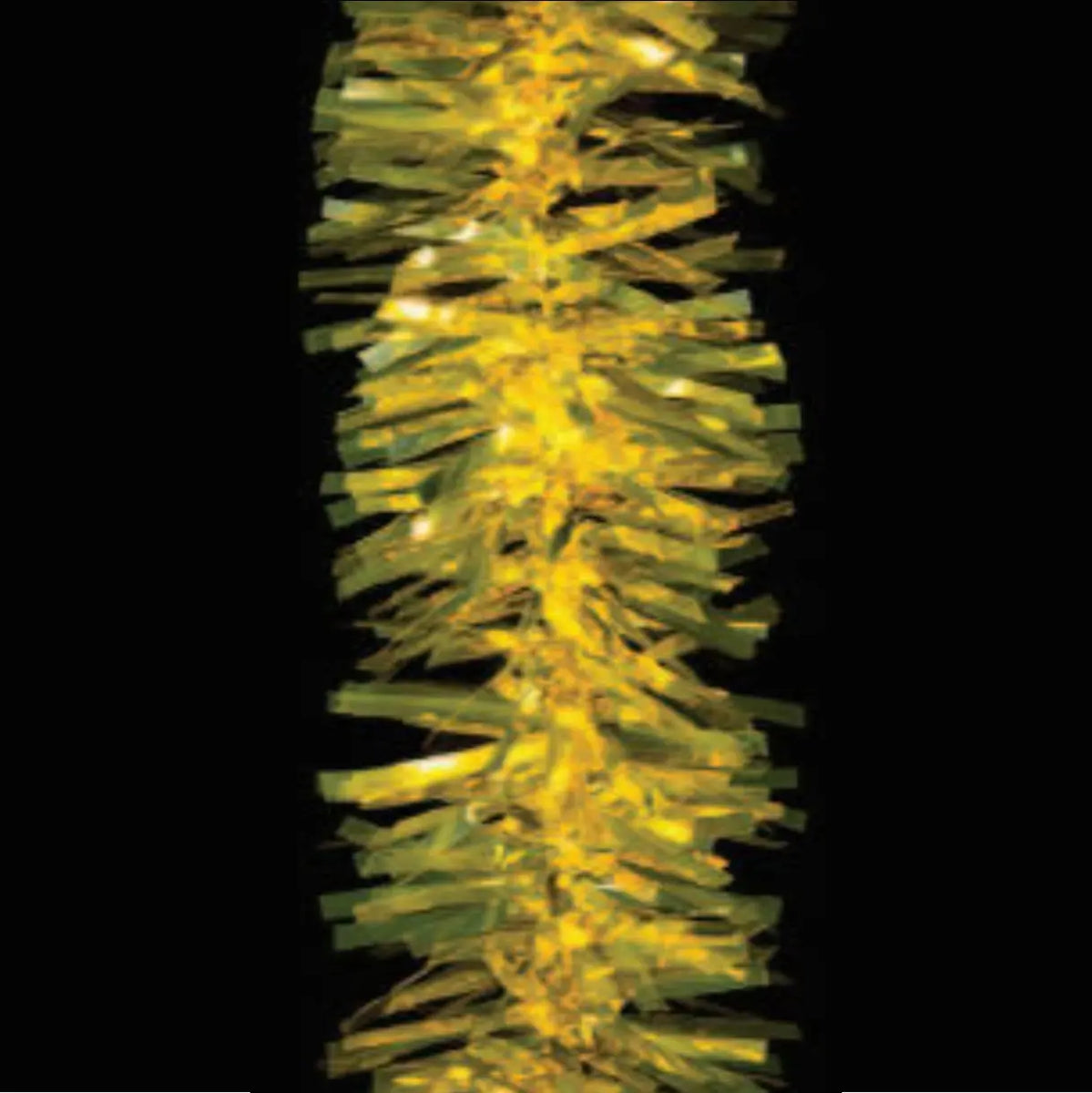 9" Regular H-Cut PVC - Yellow - Unbranched Garland – Evangeline Specialties