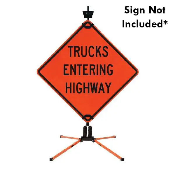 Single Spring Rigid Sign Stand - Posts Brackets Hardware – Evangeline ...