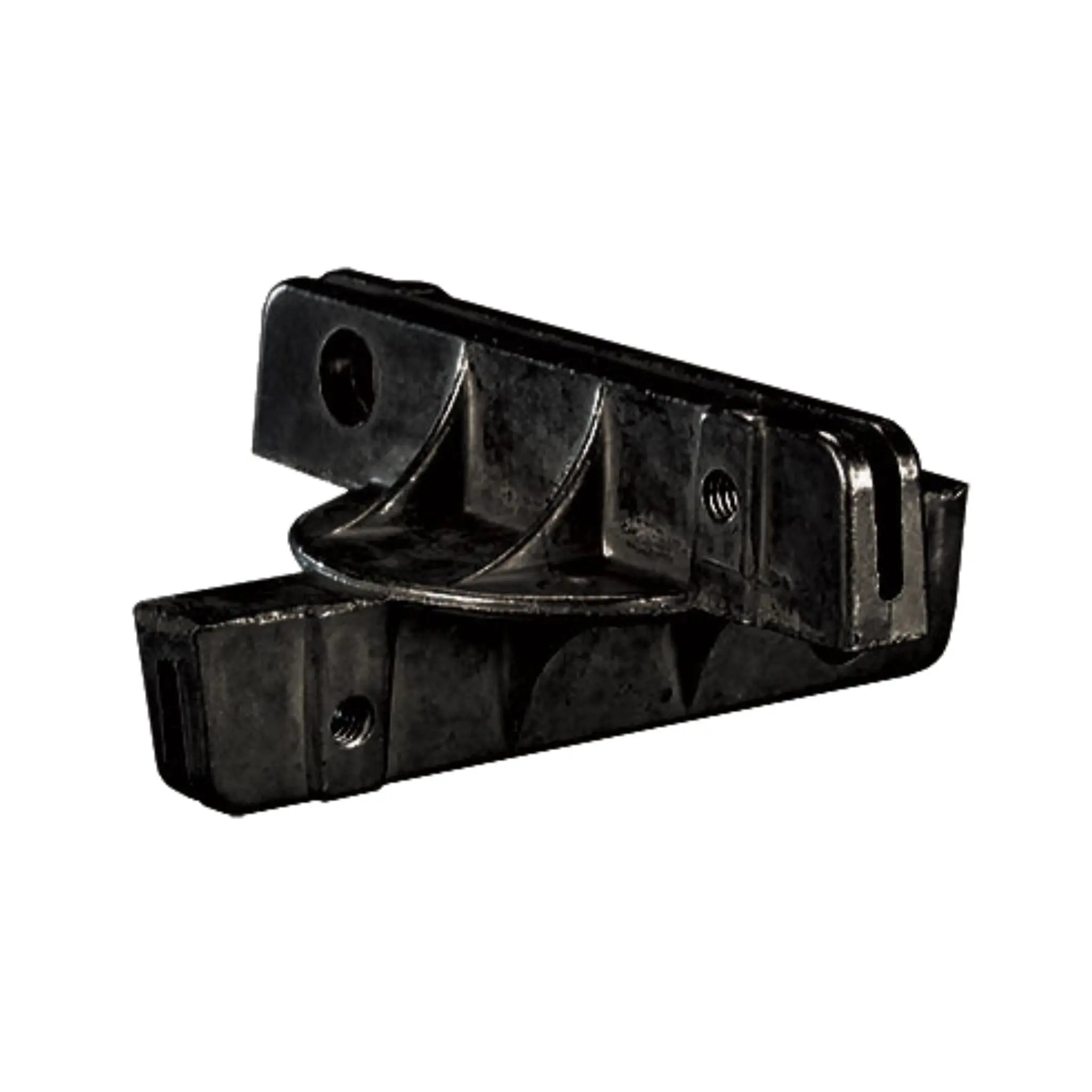 90° Crosspiece - 5 ½" Flat Street Sign Bracket - Black – Evangeline ...