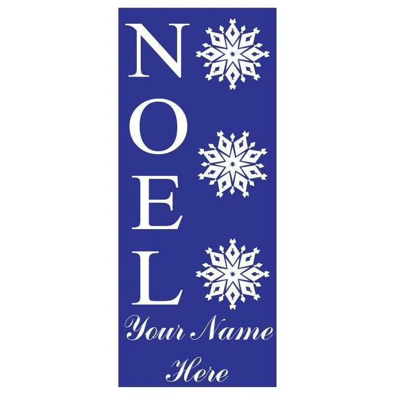 Personalized Noel Outdoor Banner - Lamp Post Banners, Commercial Street ...