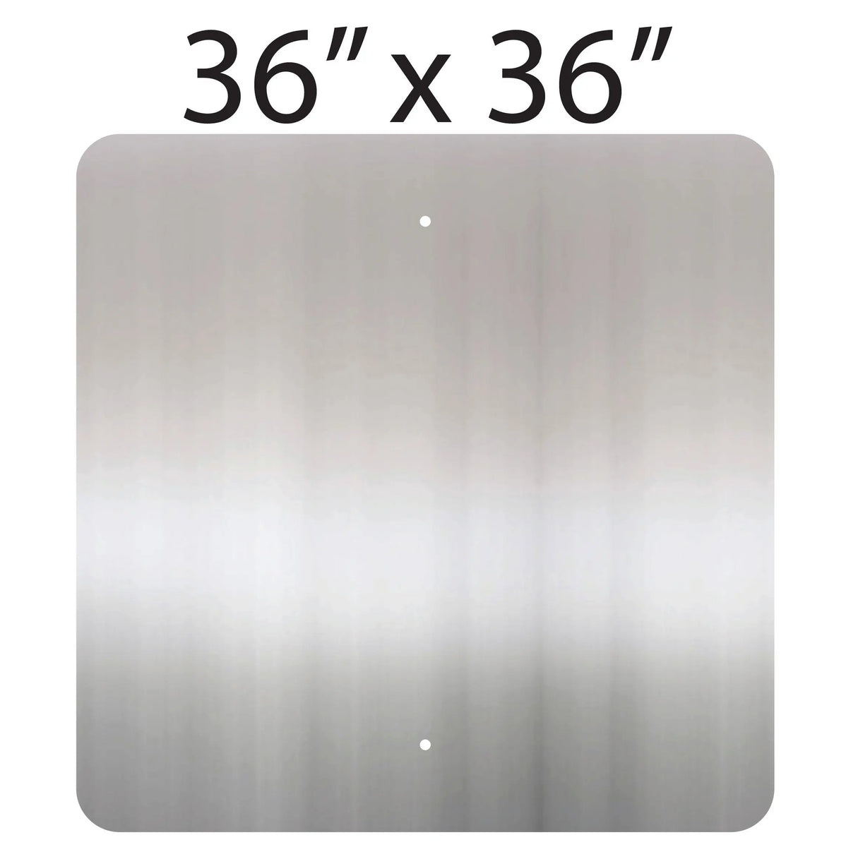 36" x 36" Aluminum Sign Blank - Sign Supplies – Evangeline Specialties