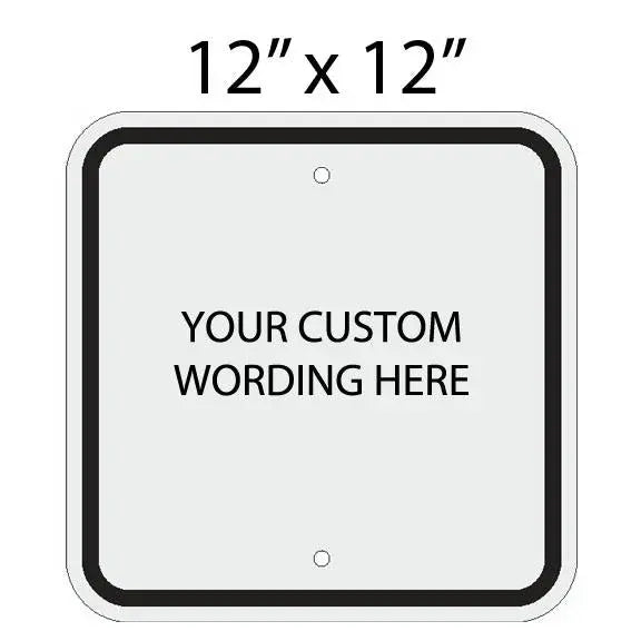 Create a Sign 12" x 12" – Evangeline Specialties