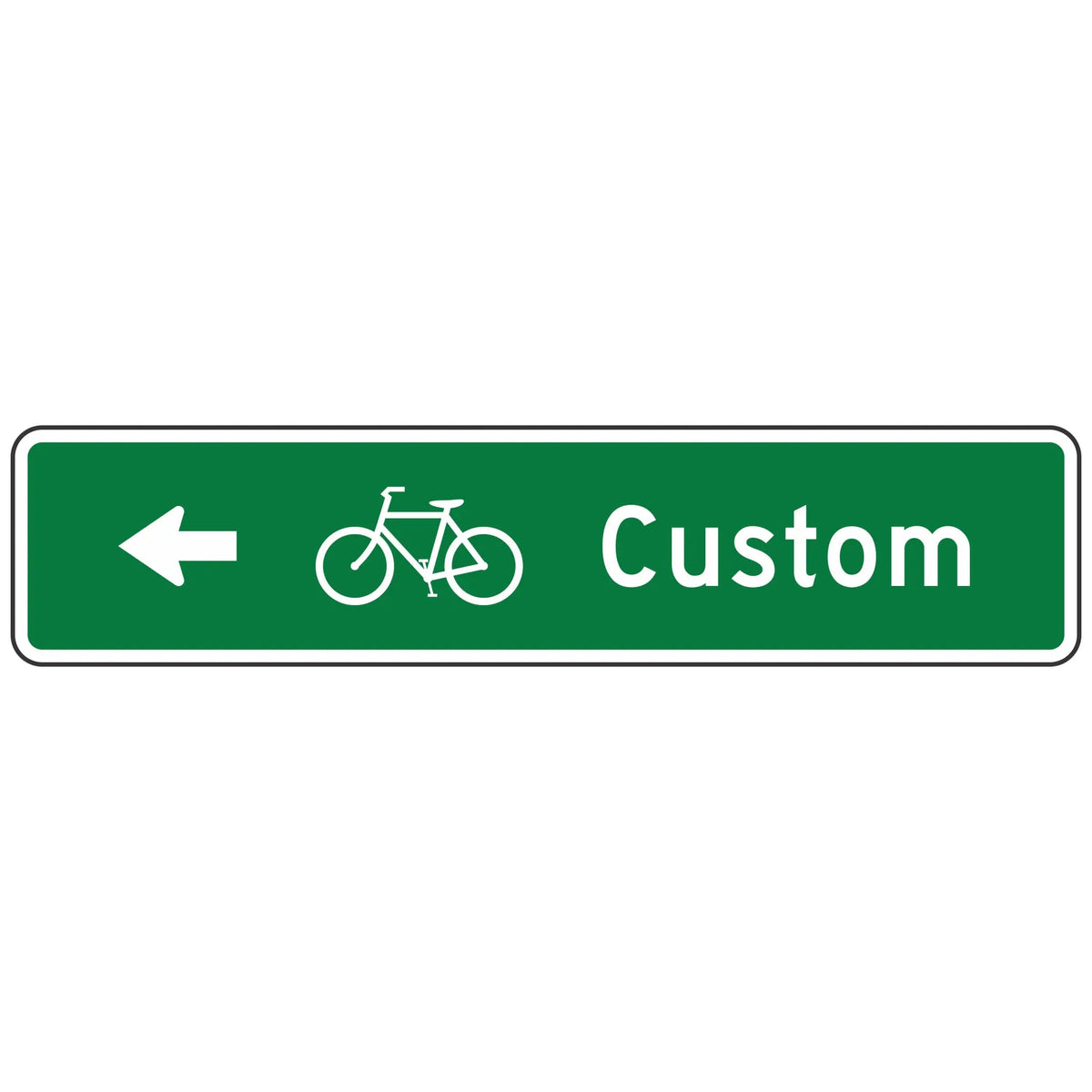 D1-1B Bicycle Destination Sign – Evangeline Specialties
