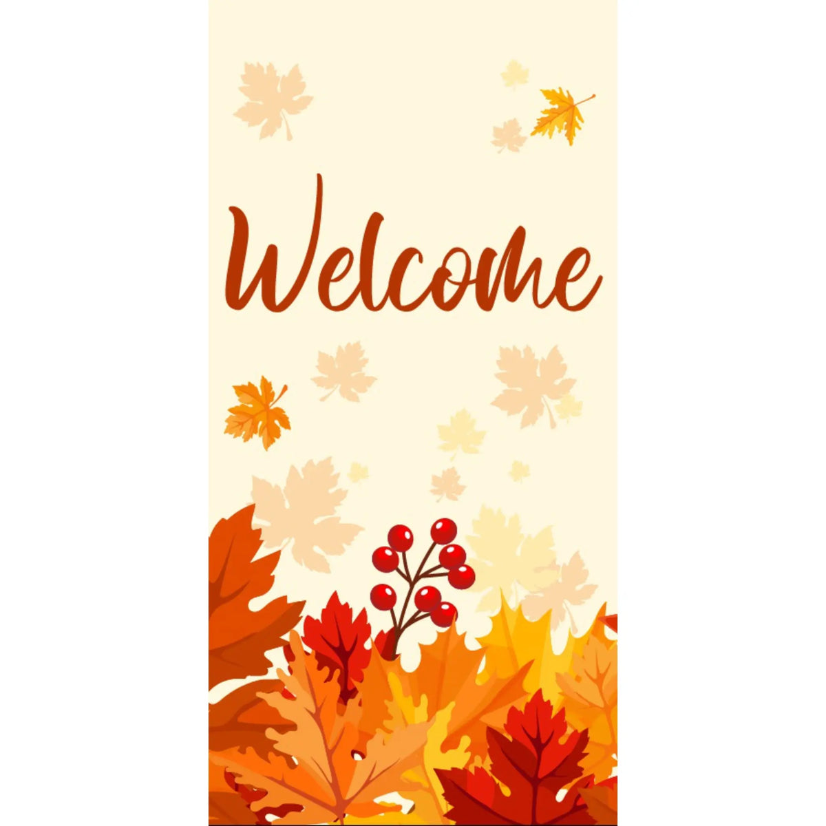 FALL-001 Fall/Autumn Pole Banner – Evangeline Specialties