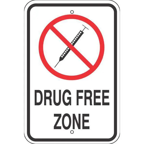 Drug Free Zone Sign – Evangeline Specialties