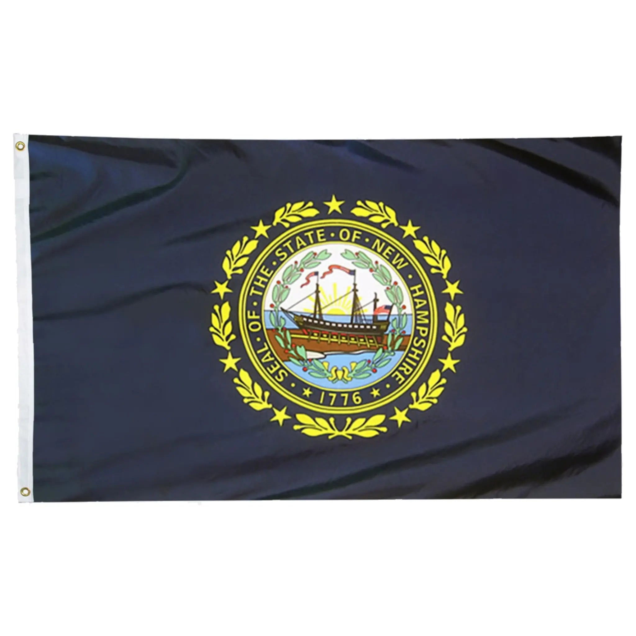 Nh Flag NH Flag State Of New Hampshire Flag Ultimate Flags