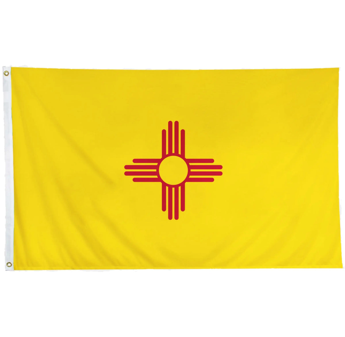 New Mexico State Flag - New Mexico State Commercial Grade Nylon Flag ...