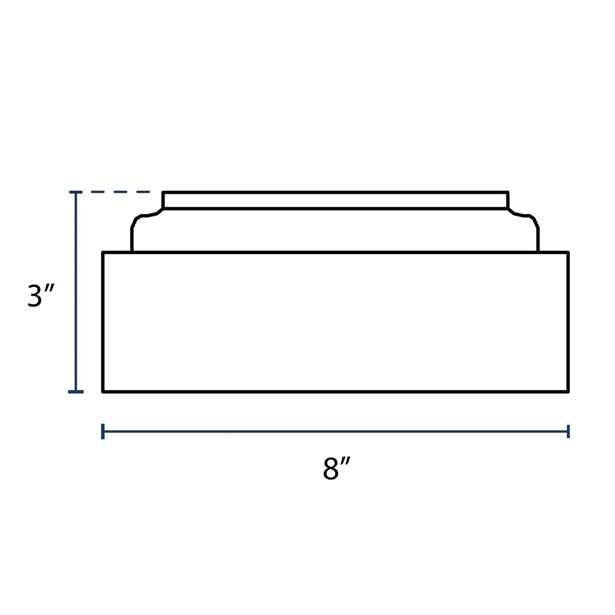 Decorative Slip-Over Sign Base for 3" Square Poles - Black – Evangeline ...