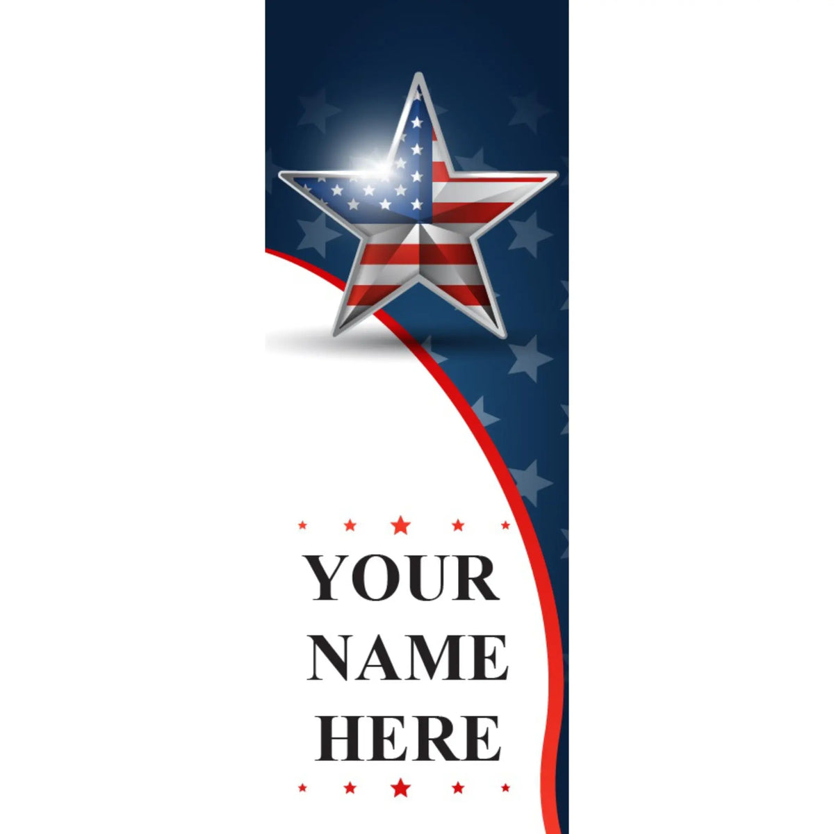 USA-008 USA Patriotic Pole Banner – Evangeline Specialties