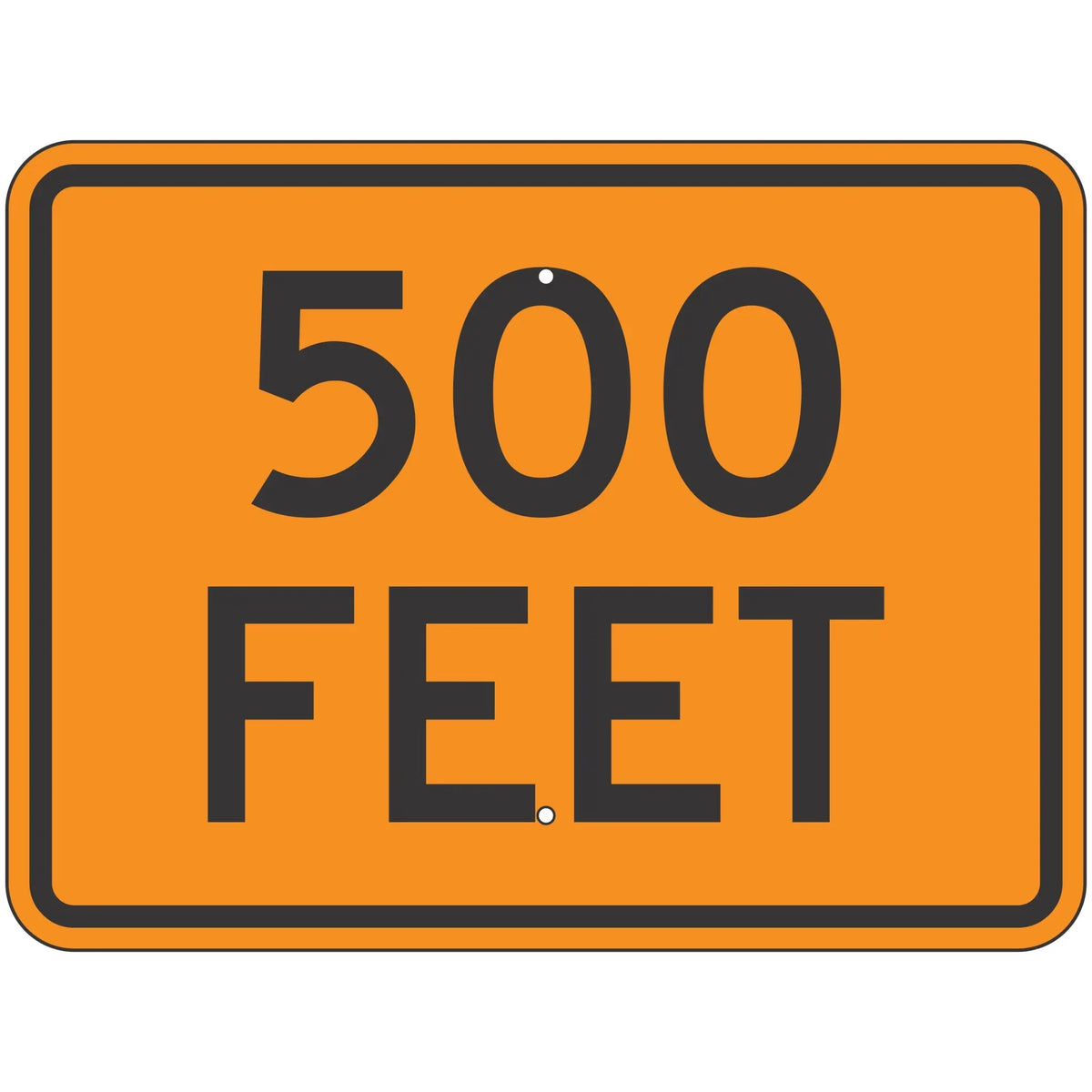 W16-2P __ Feet Sign – Evangeline Specialties