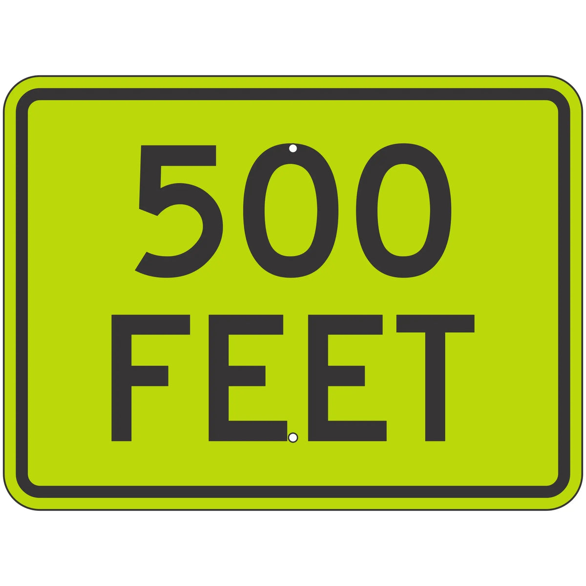 W16-2P __ Feet Sign – Evangeline Specialties