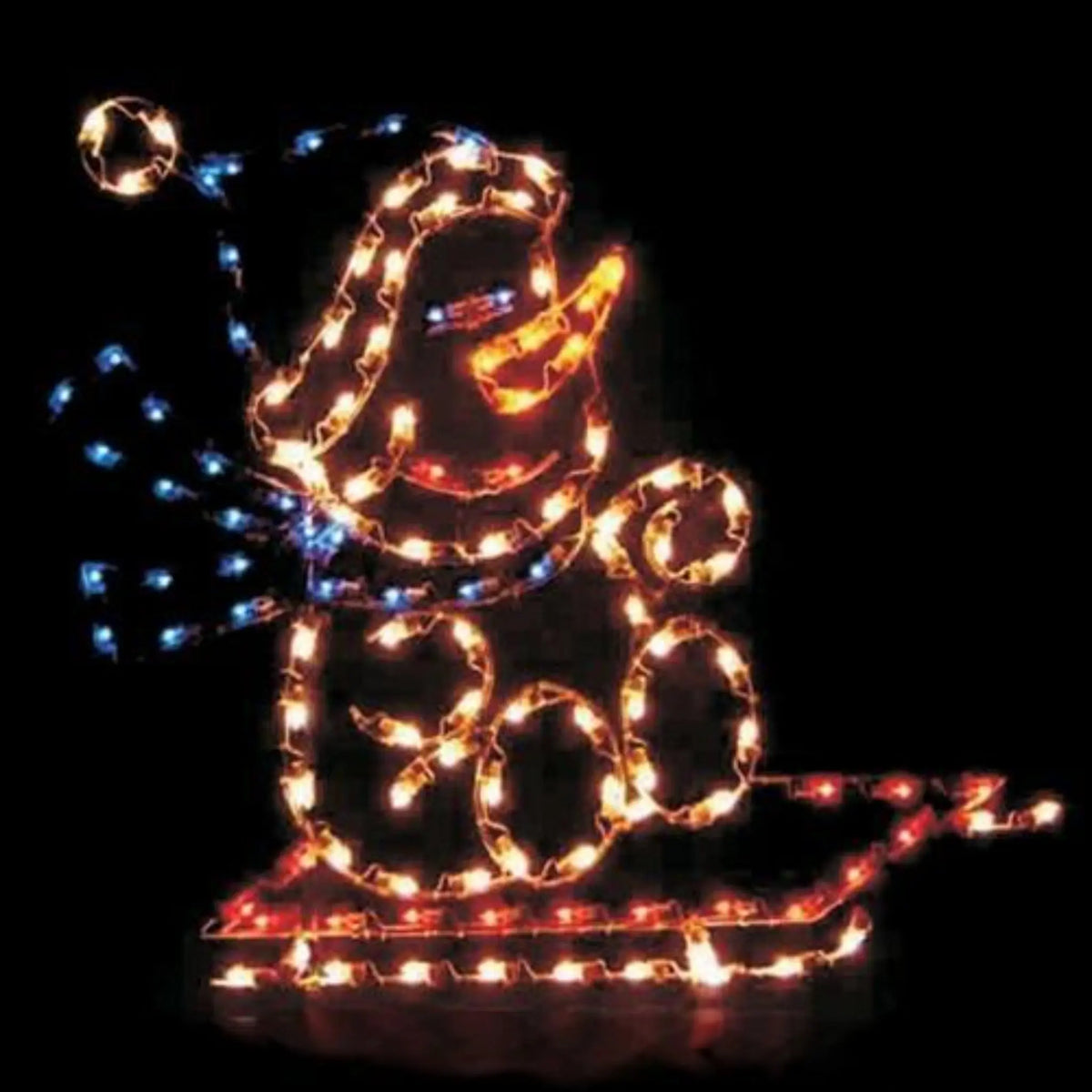 Snow Kid on Sled - Commercial Outdoor Christmas Yard Decoration ...